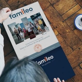 Famileo, le journal familial qui fait le bonheur des grands-parents